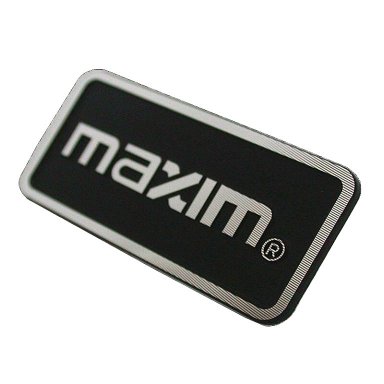 Stainless steel logo plate with engraved logo - Gowin Gifts Co.,Ltd.